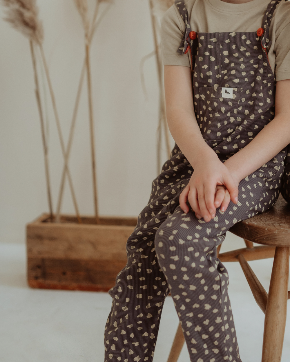 Animal Print Dungarees | Turtledove London