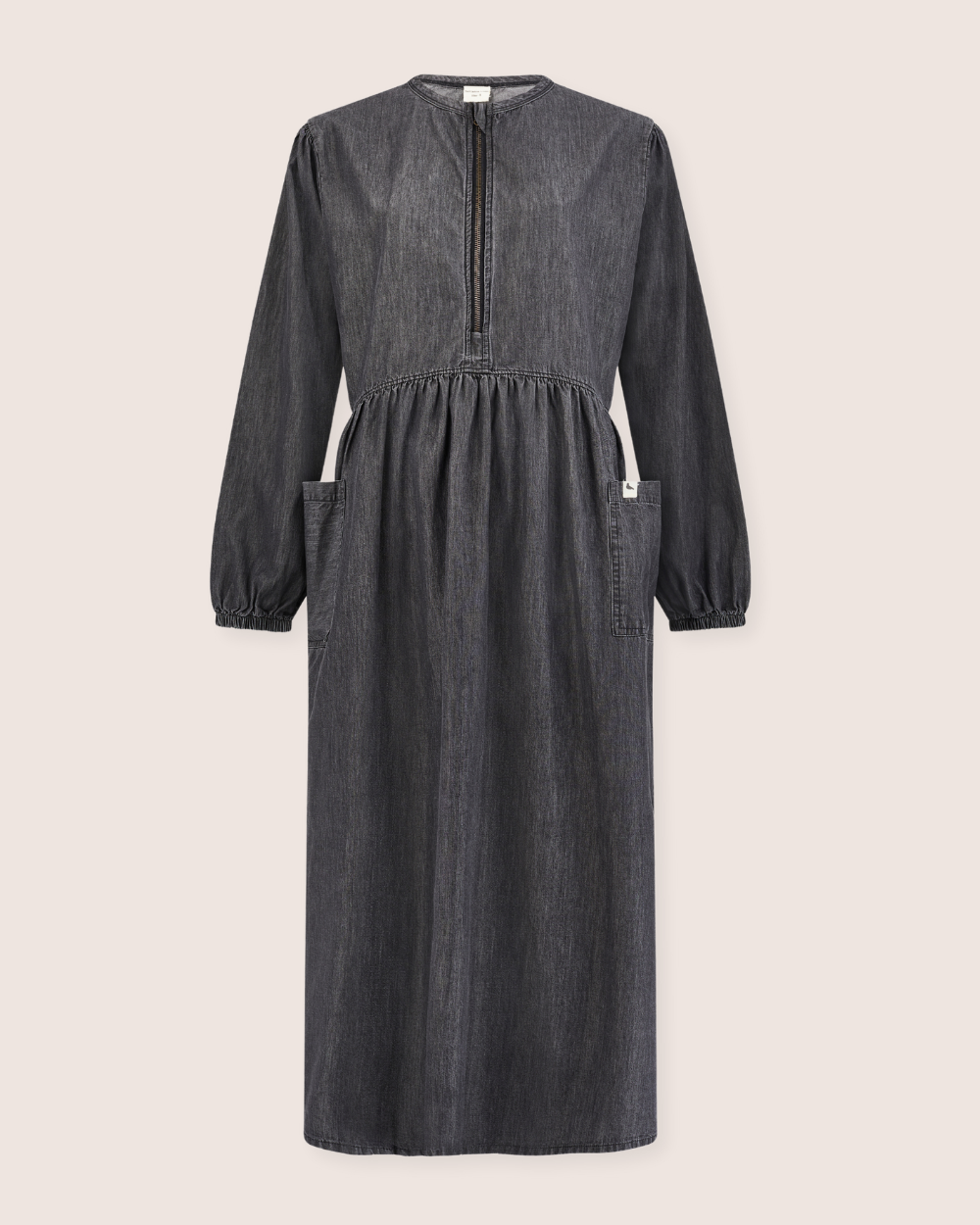 Magda Black Denim Dress | Turtledove London