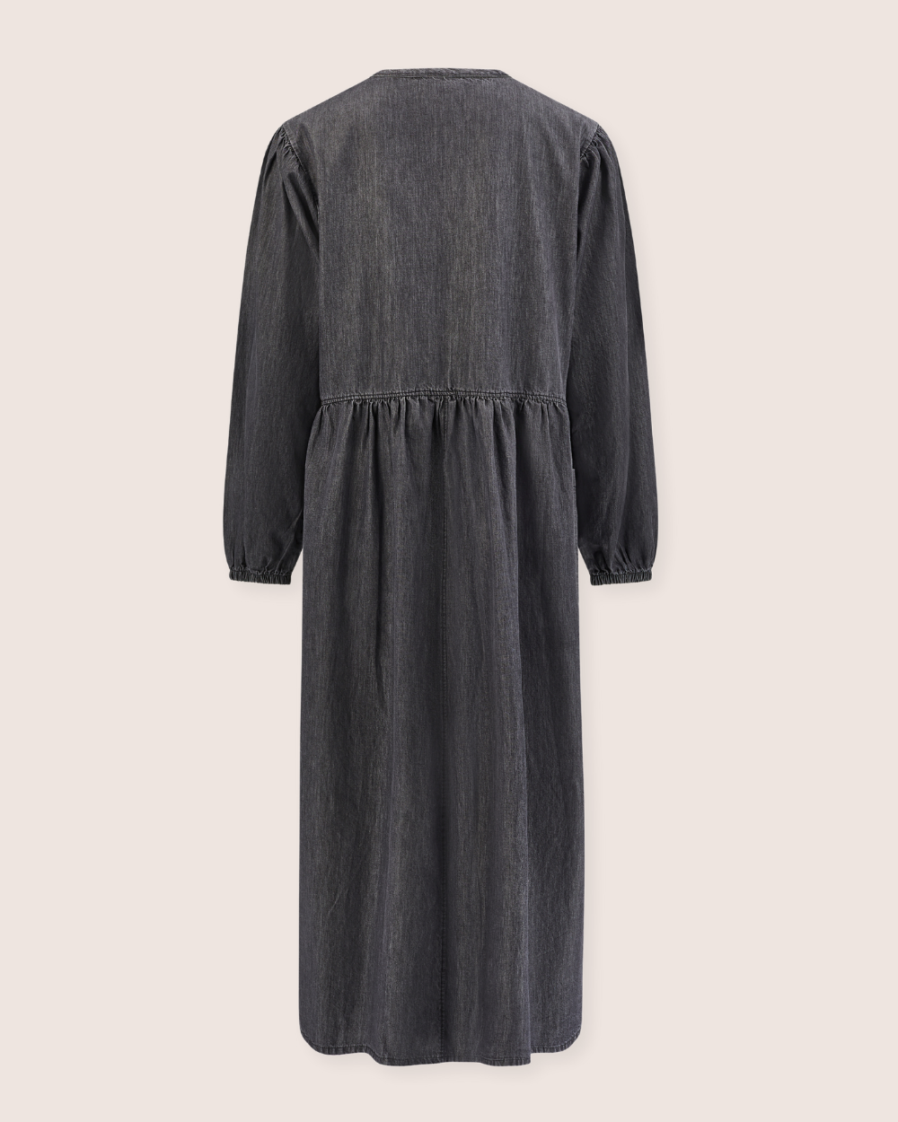 Magda Black Denim Dress | Turtledove London